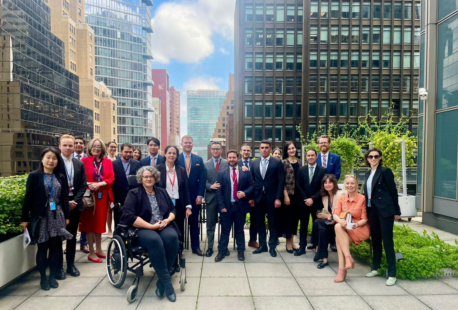 Campaigning in New York - Sif Holst